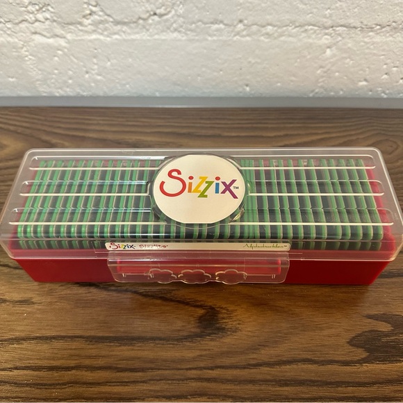 Sizzix | Office | Sizzix Sizzlits Alphabuckles Alphabet Letters Numbers ...